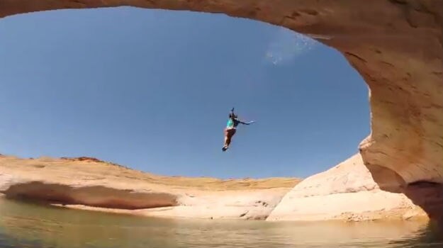 Watch this video for the most epic slip & slide ever! | India.com