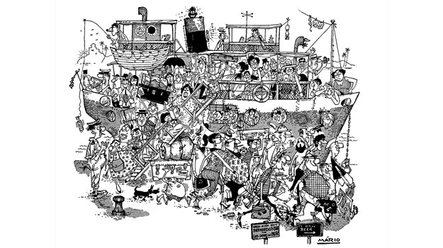 EXCLUSIVE Mario Miranda’s Goa: 5 images by India’s beloved artist ...