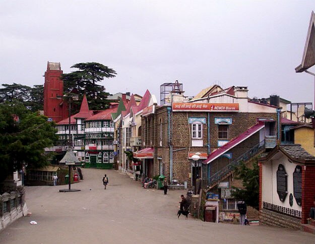 Mall Road in Shimla | Mall Road Tour | Mall Road Map | Mall Road ...