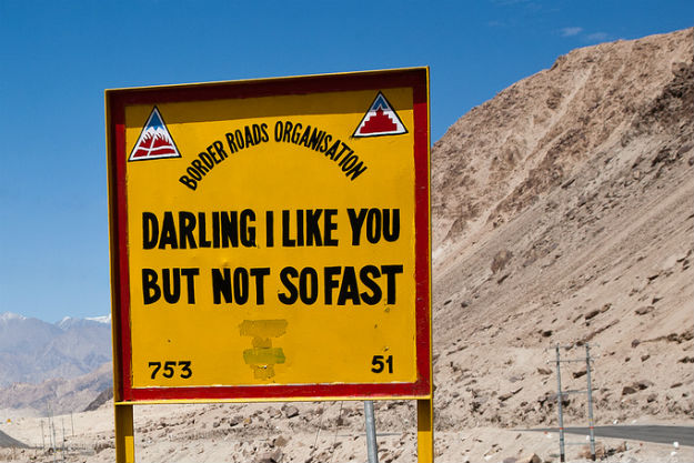 15 funny and witty highway sign boards to celebrate 56 years of BRO in ...