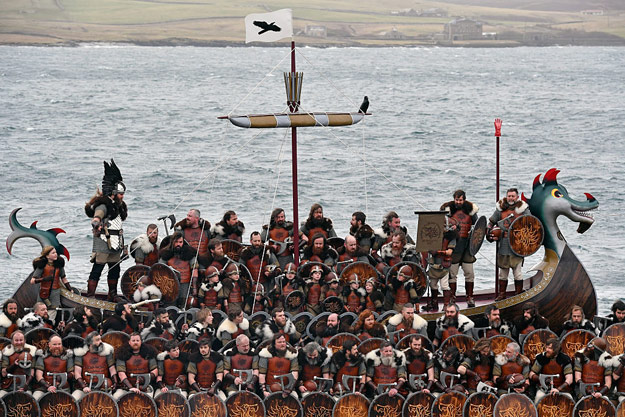 Stunning photos of the Viking Festival in Scotland’s Shetland are all ...