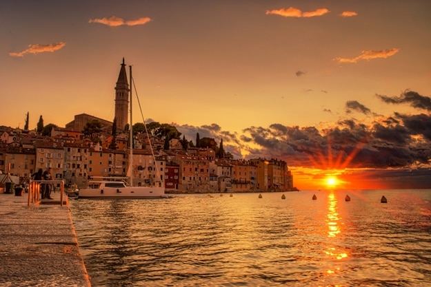 Photos of Rovinj, a Croatian Coastal City Along the Adriatic Sea ...