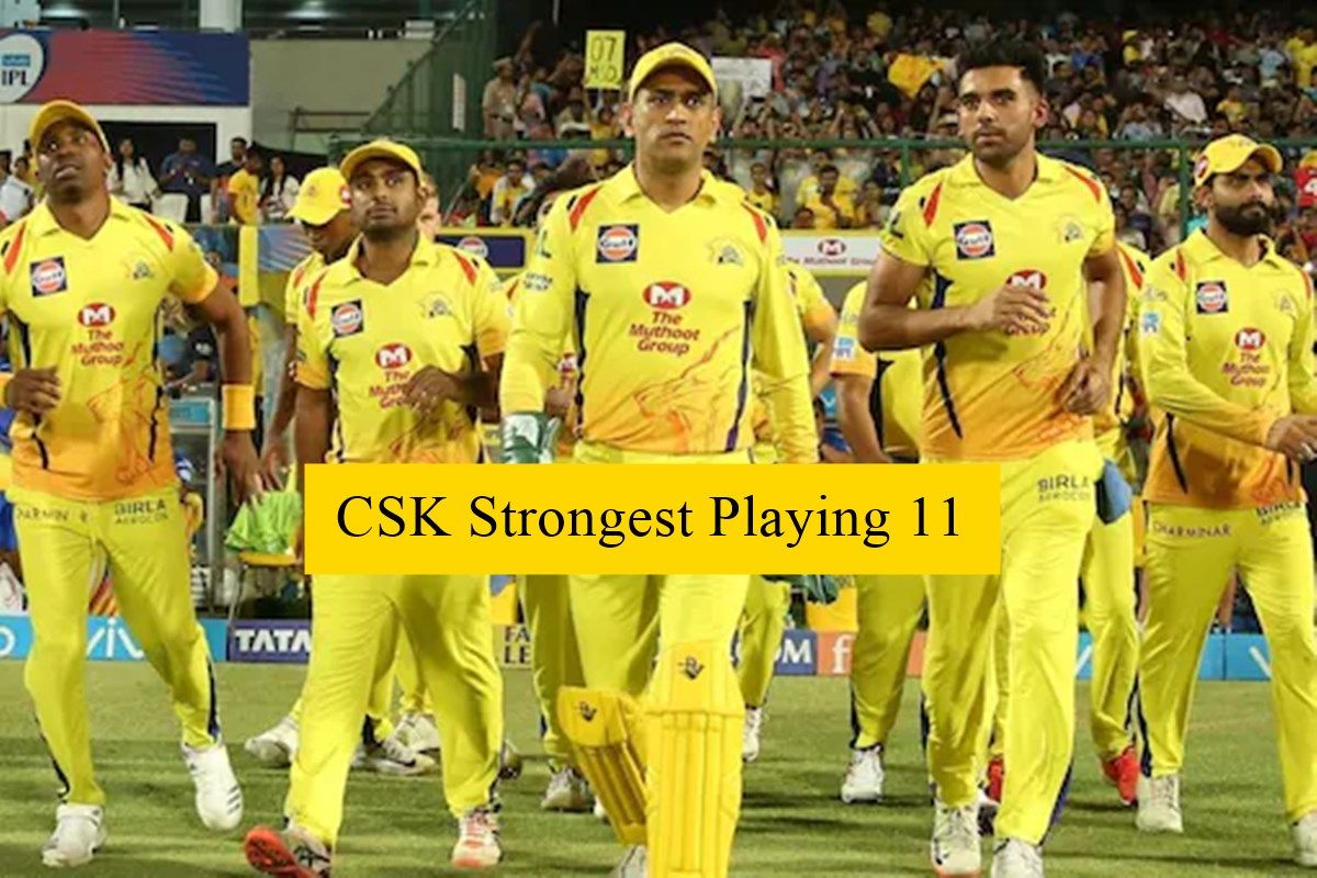 Chennai Super Kings Team Photo 2022