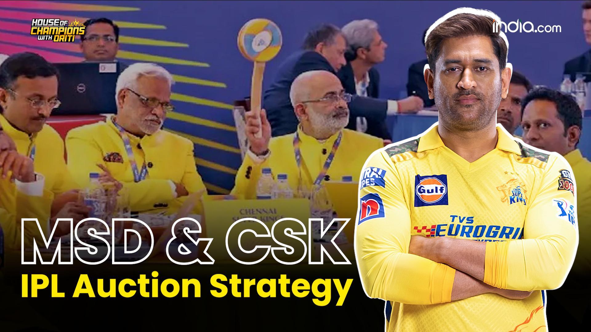 Csk In Ipl 2024 Auction : Latest News, Videos and Photos on Csk In Ipl ...