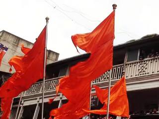 Hindu Dharma Flag Importance Hindu Dhwaj Trikon Kyon Hota Hai News in ...