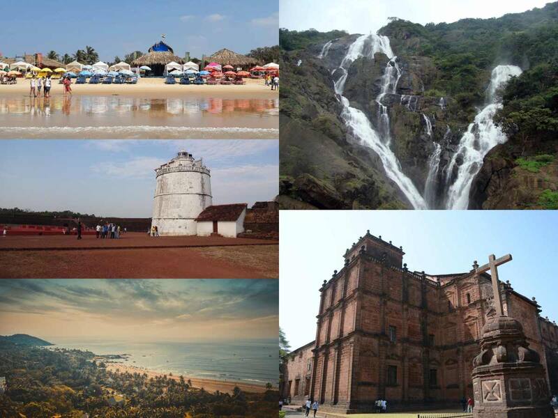 Calangute Beach To Dudhsagar Falls: 5 Best Places To Visit In Goa