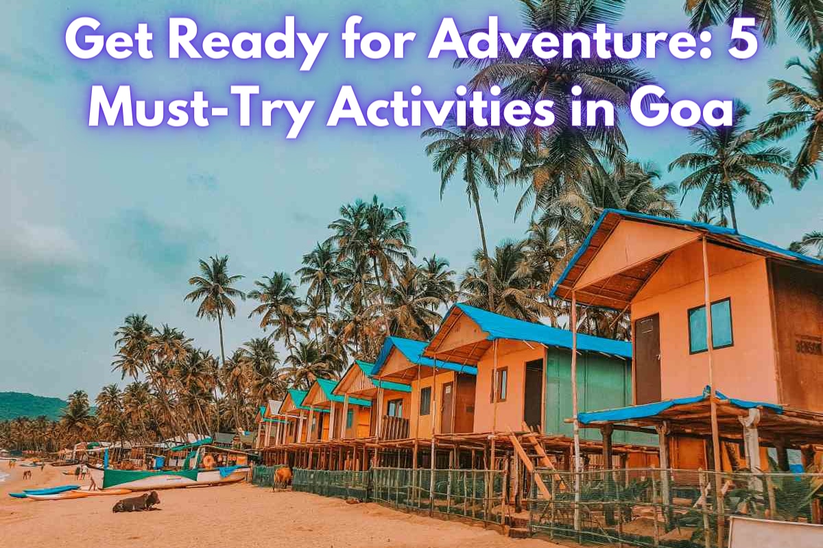 Experience Goa Like Never Before with These 5 Must-Do Activities