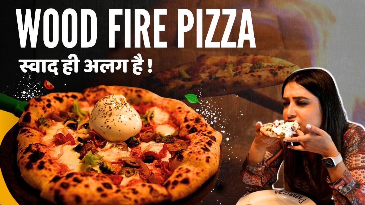 Neapolitan Pizza: Trying Pizza baked in wood fire! Delhi's Cafe Paparizza