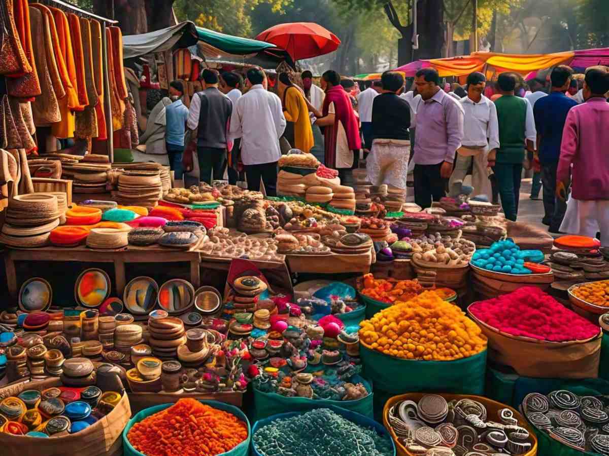 Discover The Hidden Gems Of Delhis Vibrant Handicraft Markets!