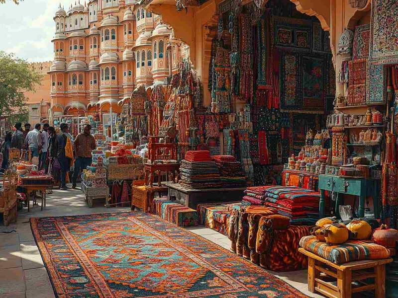 Discover The Vibrant Artistry Of Jaipurs Pink City Handicraft Markets