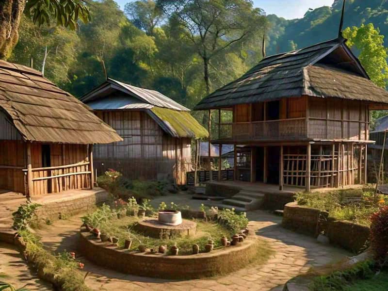 Explore The 7 Hidden Ancient Ruins Of Cherrapunjee Surrounded By Green ...