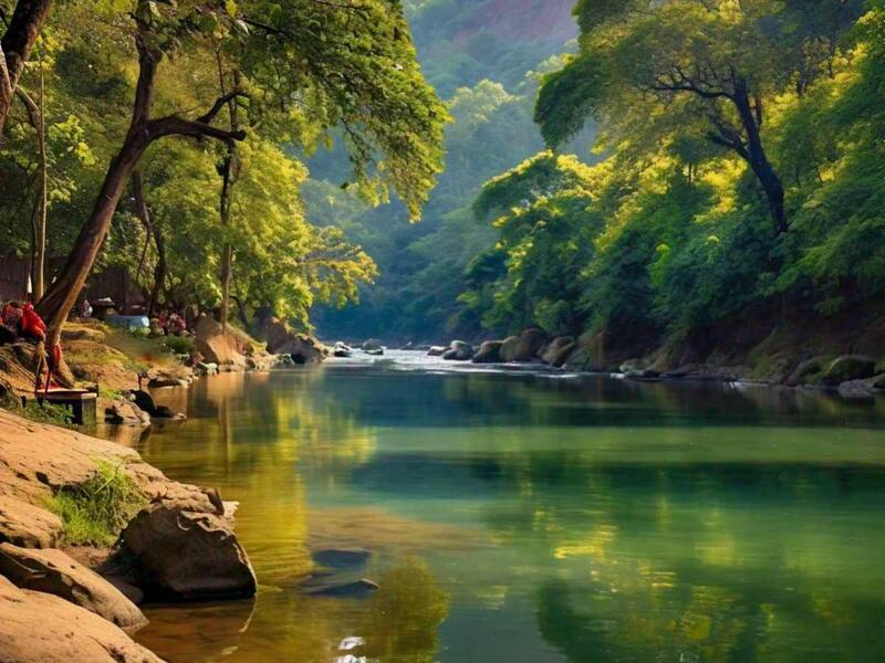 Follow The Flow Of Beauty With These Stunning Natural Rivers In Shimoga