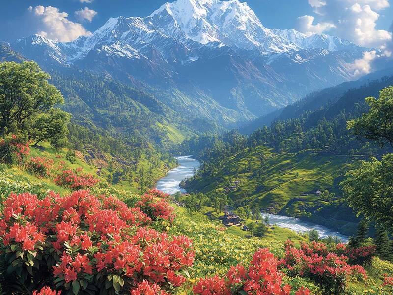 Explore The Peace And Enjoy The Beauty Of Nature In Chamoli ,Uttarakhand