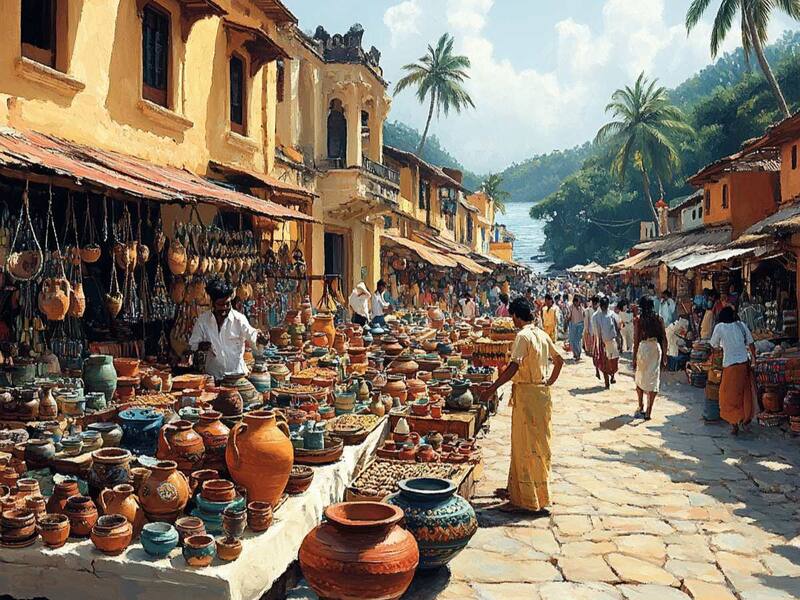 Explore Rich Portuguese Influenced Handicraft And Artisan Markets In Goa