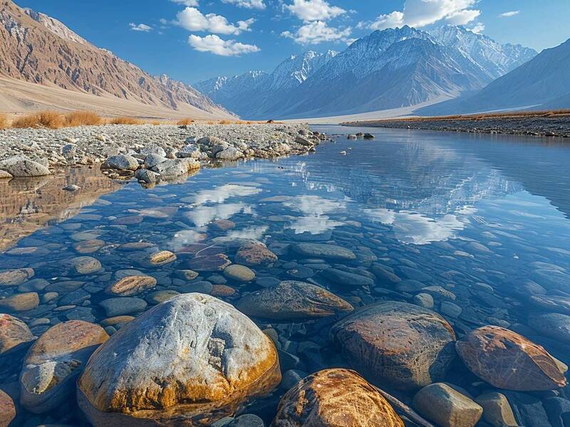 Go Along Flow With Top 5 Beautiful Natural Rivers Around Leh
