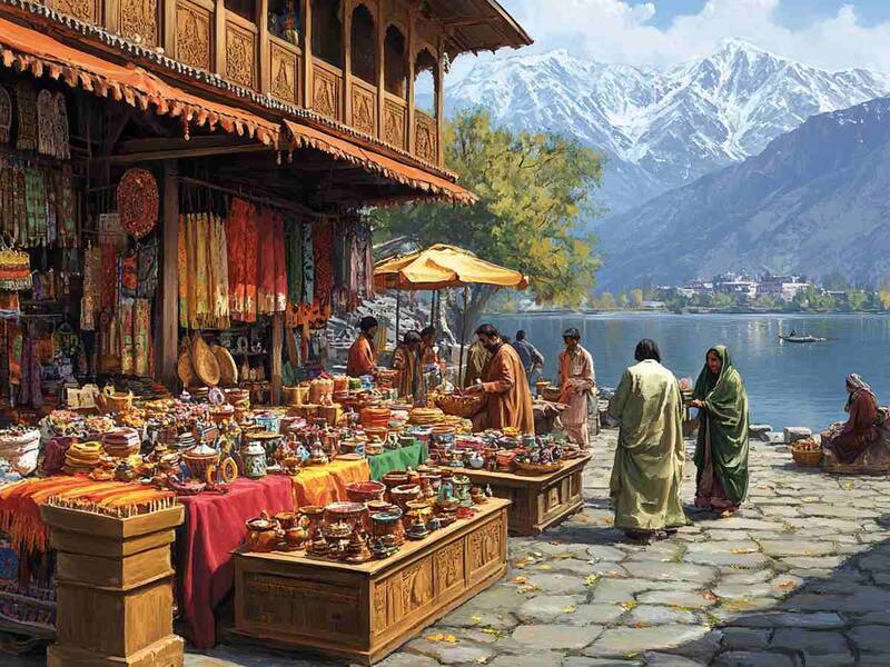 Experience The Magic Of Dal Lake And Handicrafts In Srinagar