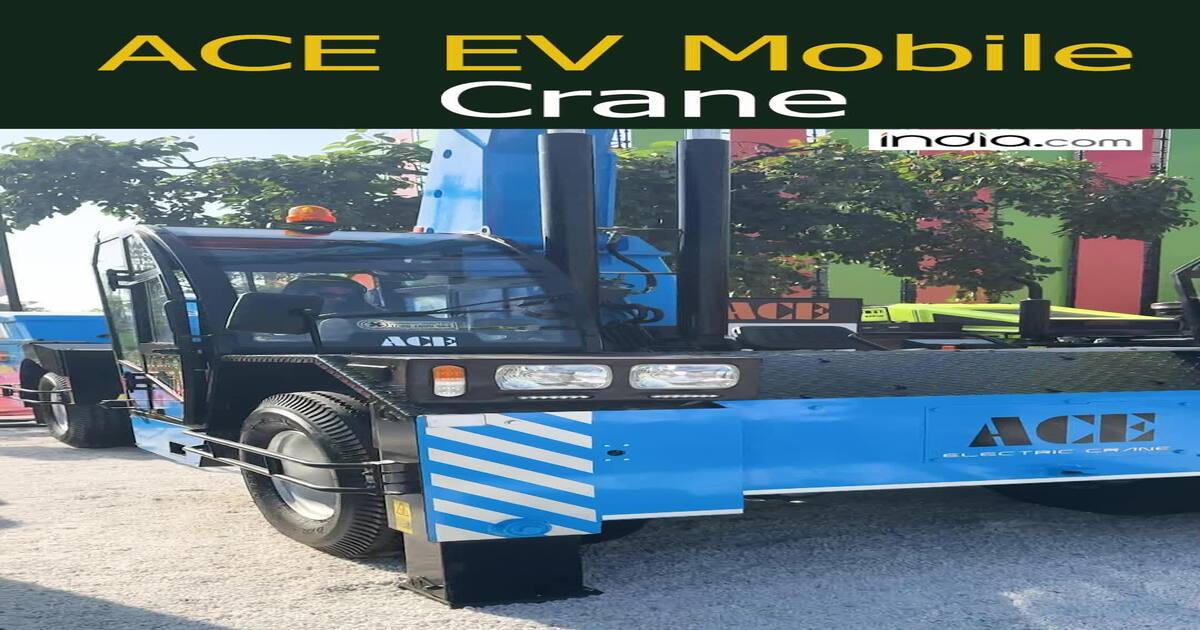 ACE EV Mobile Crane: Powering the Future of Construction