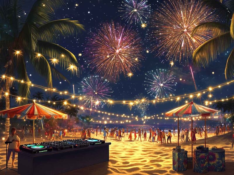 Goa Tourism Shines As Crowds Celebrate New Year On Beautiful Beaches!