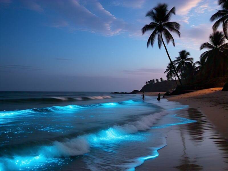 Explore The Magic Of Bioluminescent Waters Close To Goa