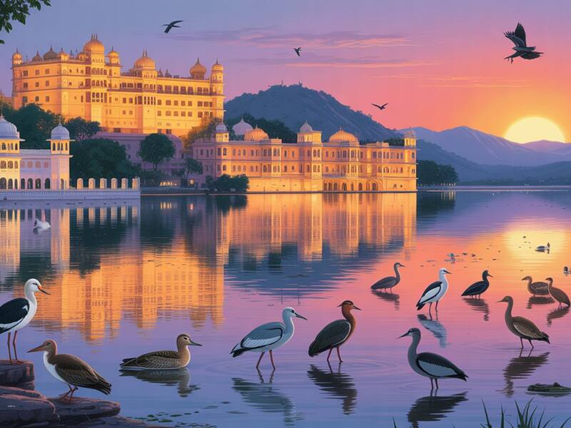 7 Best Birdwatching Spots Near Udaipur City Or Nature Lovers