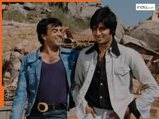 Dharmendra Fired A Real Bullet At Amitabh Bachchan News in Hindi ...